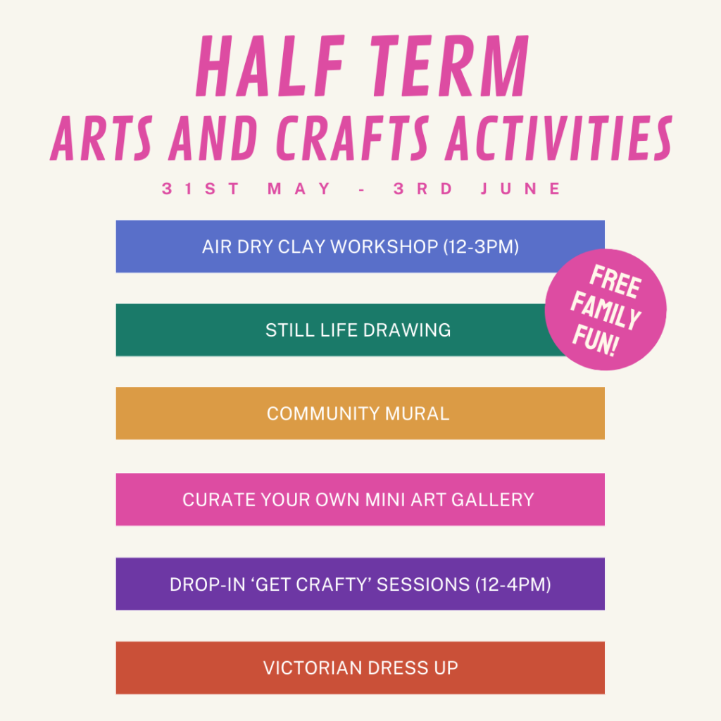 May Half Term ‘Get Crafty’ Arts and Crafts Activities | Blackburn Museum